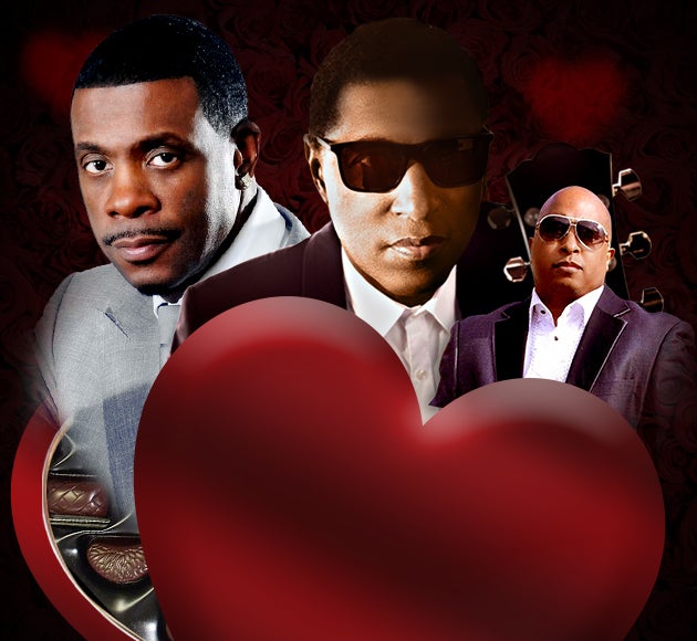 Kenny "Babyface" Edmonds and Keith Sweat Valentine's Day Celebration ...